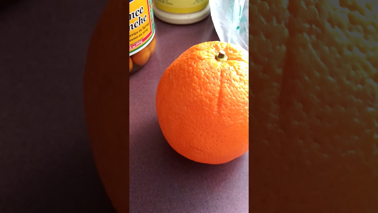 Annoying Orange in real life episode 2 little orange - YouTube
