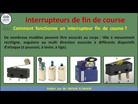 Capteur de fin de course(Latch Swith)شرح مفتاح نهاية الشوط بطريقة رائعة ...