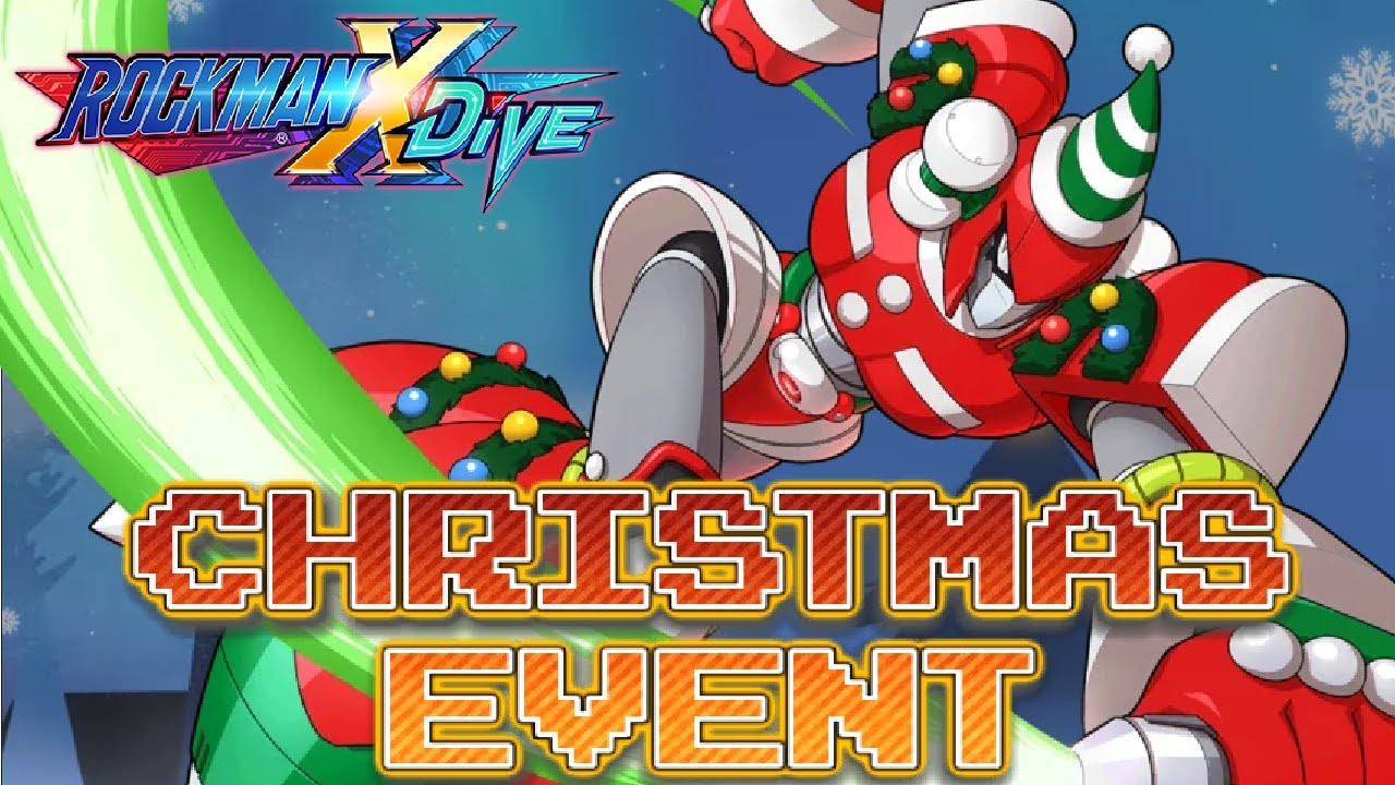 Mega Man X DiVE: Merry Christmas Event 100% - YouTube