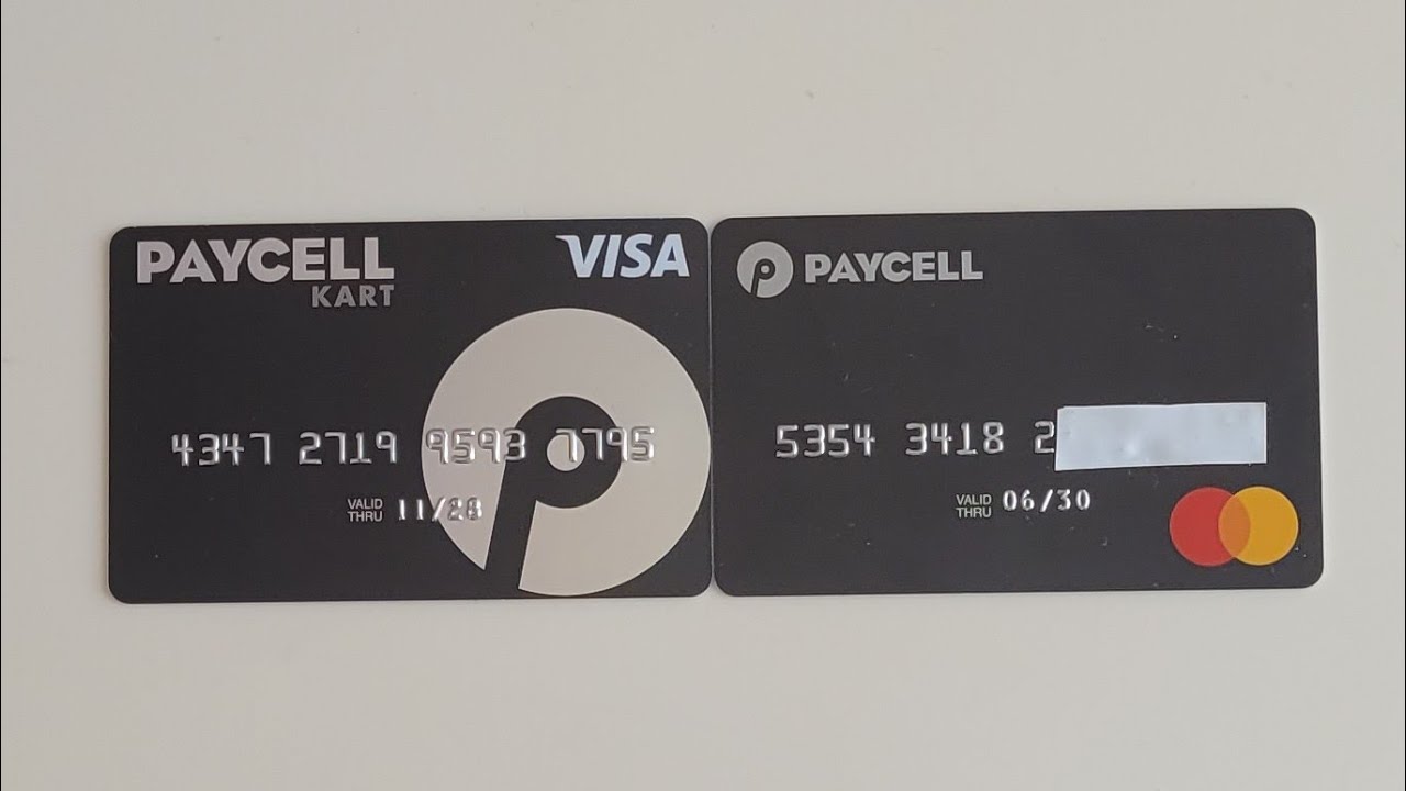 PAYCELL KART DETAYLI İNCELEME - YouTube