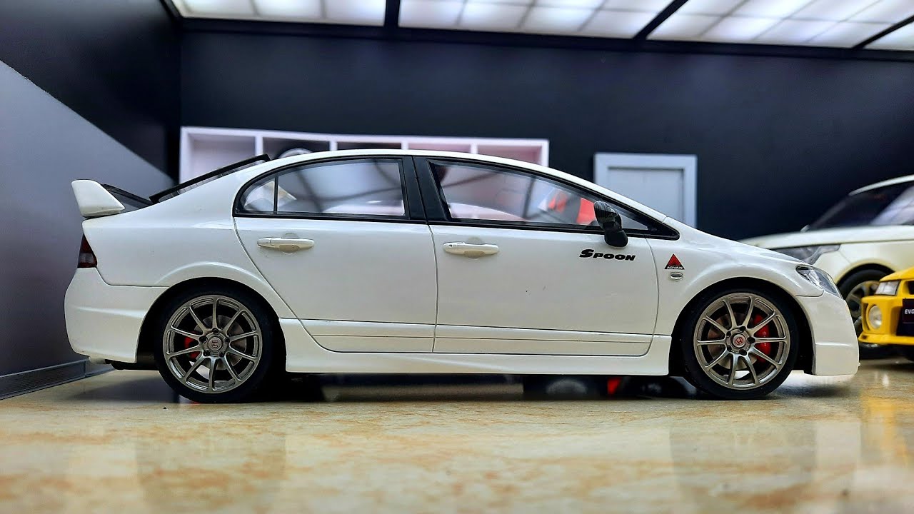 1/18 HONDA CIVIC FD2 TYPE R SPOON (OTTO) #honda #fd2r #spoon #diecast ...