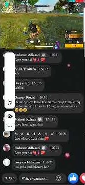 2b GAMER REPLAY MY COMMENT AND LOVE ️ ️🥰🥰 - YouTube