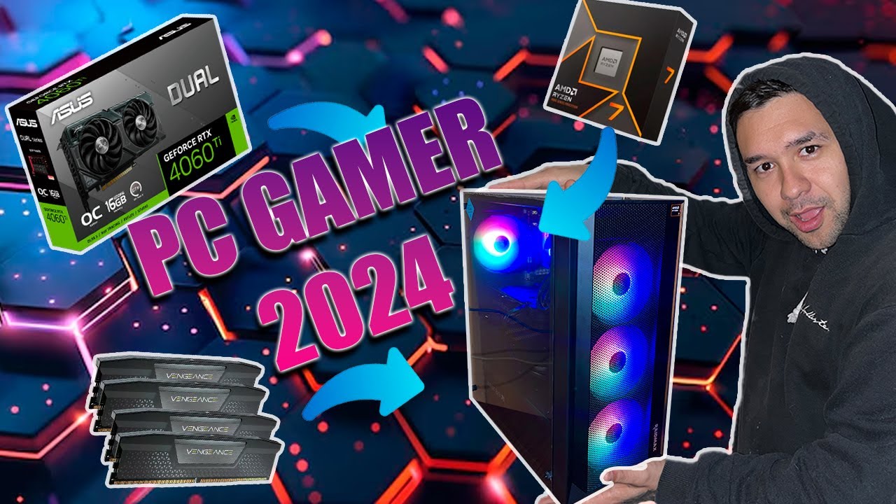 UNBOXING PC GAMER 2024 - RTX 4060 | 32 GB RAM | RYZEN 7 - YouTube