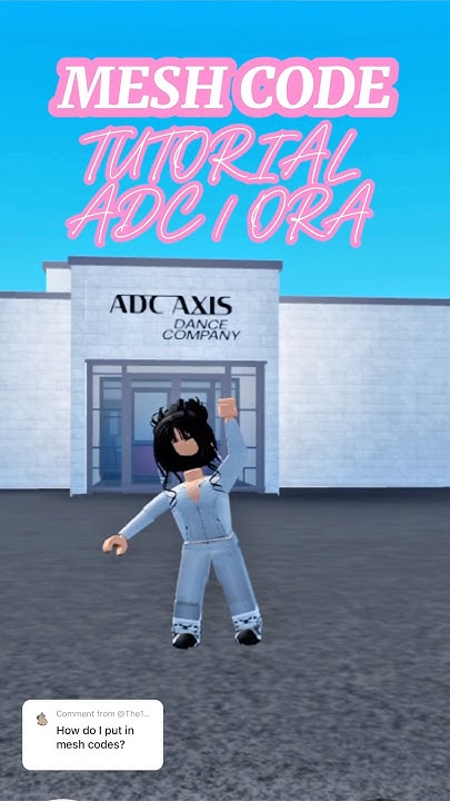 Mesh code tutorial || how to use mesh codes on #ora #adc Sub if this helped pls! #dancemoves # ...