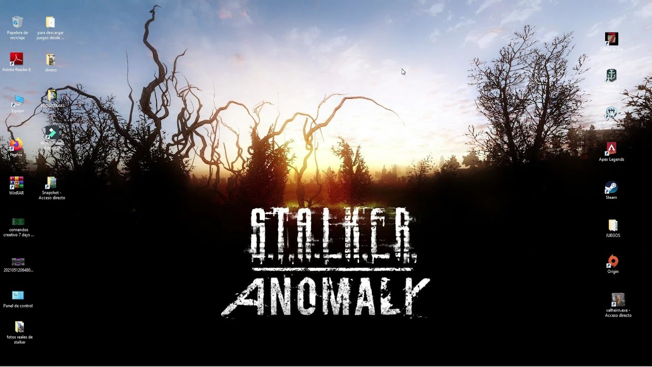donde descargar stalker anomaly y mod español - YouTube