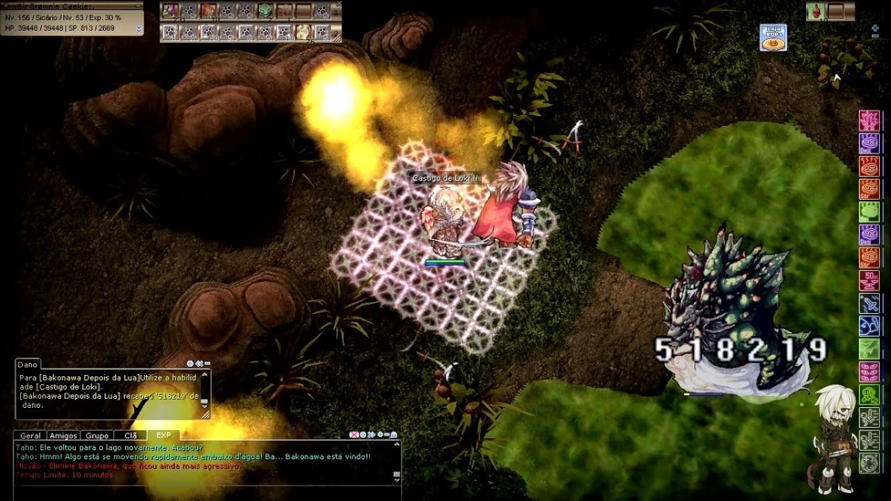 [Ragnarök] Guillotine Cross at Bakonawa Instance - Cross Ripper Slasher ...