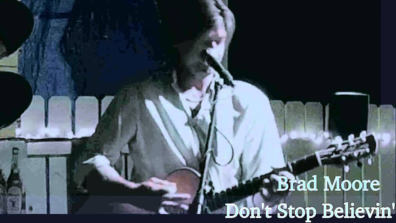 Brad Moore Acoustic, "Don't Stop Believing" Live at Flanagan's Pub ...