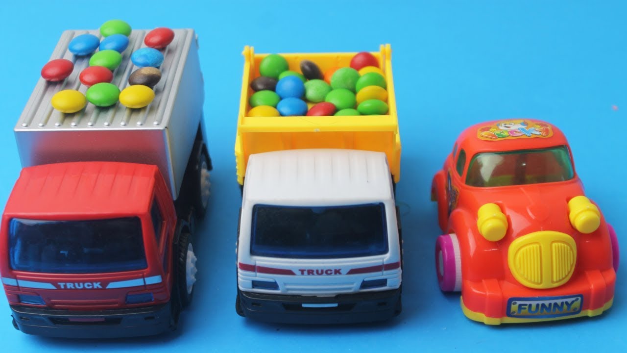 Trucks for Kids Videos | Car Loader Candy for kids | Candy for kids ...