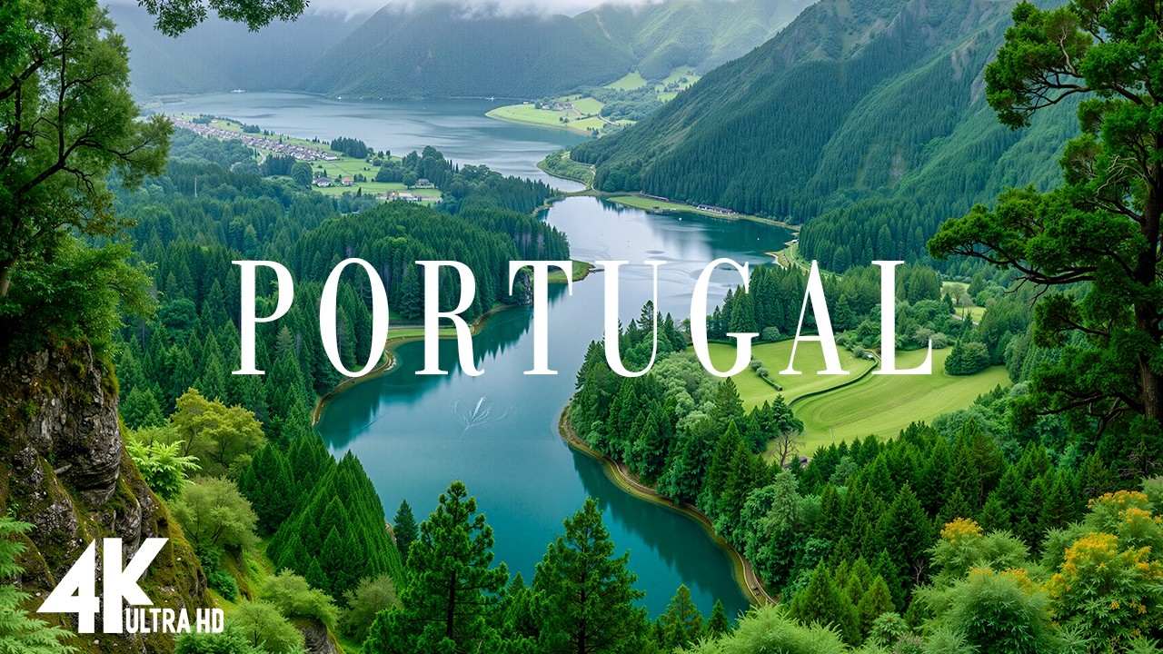 PORTUGAL 4K | Scenic Relaxation 4K Film Calming Music | WONDERS of ...