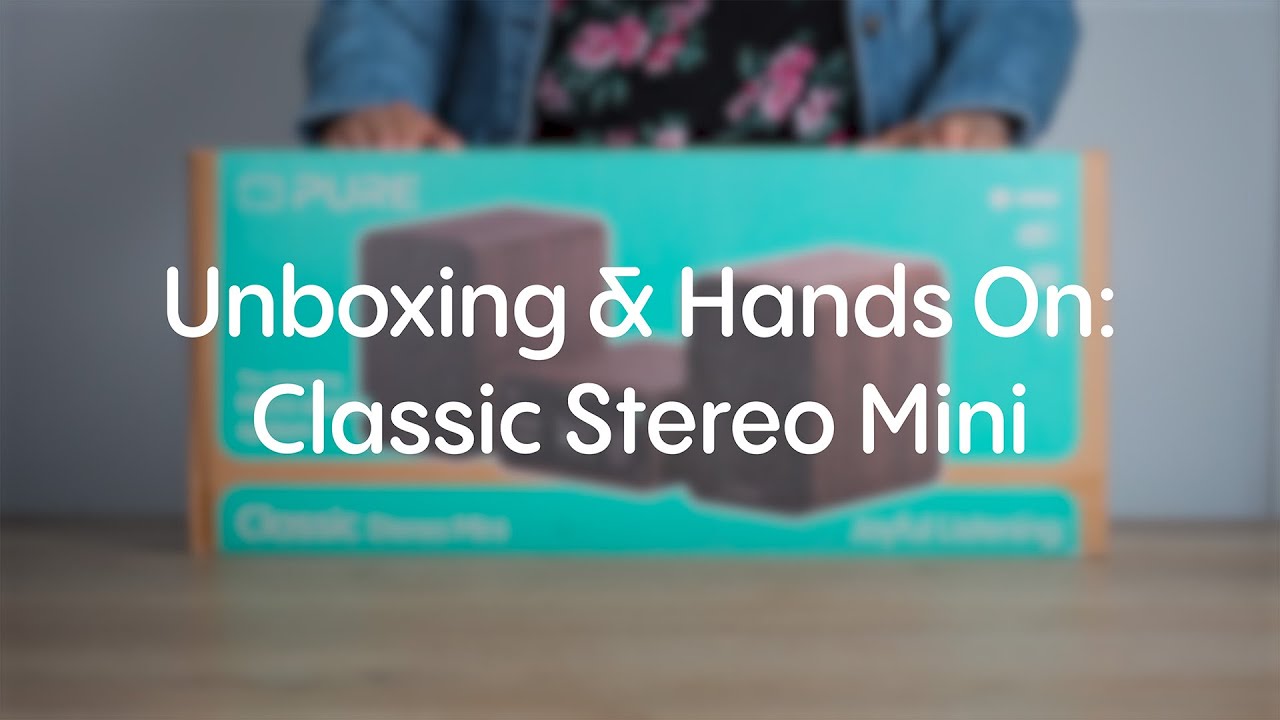 Pure Classic Stereo Mini Unboxing & Hands On - YouTube