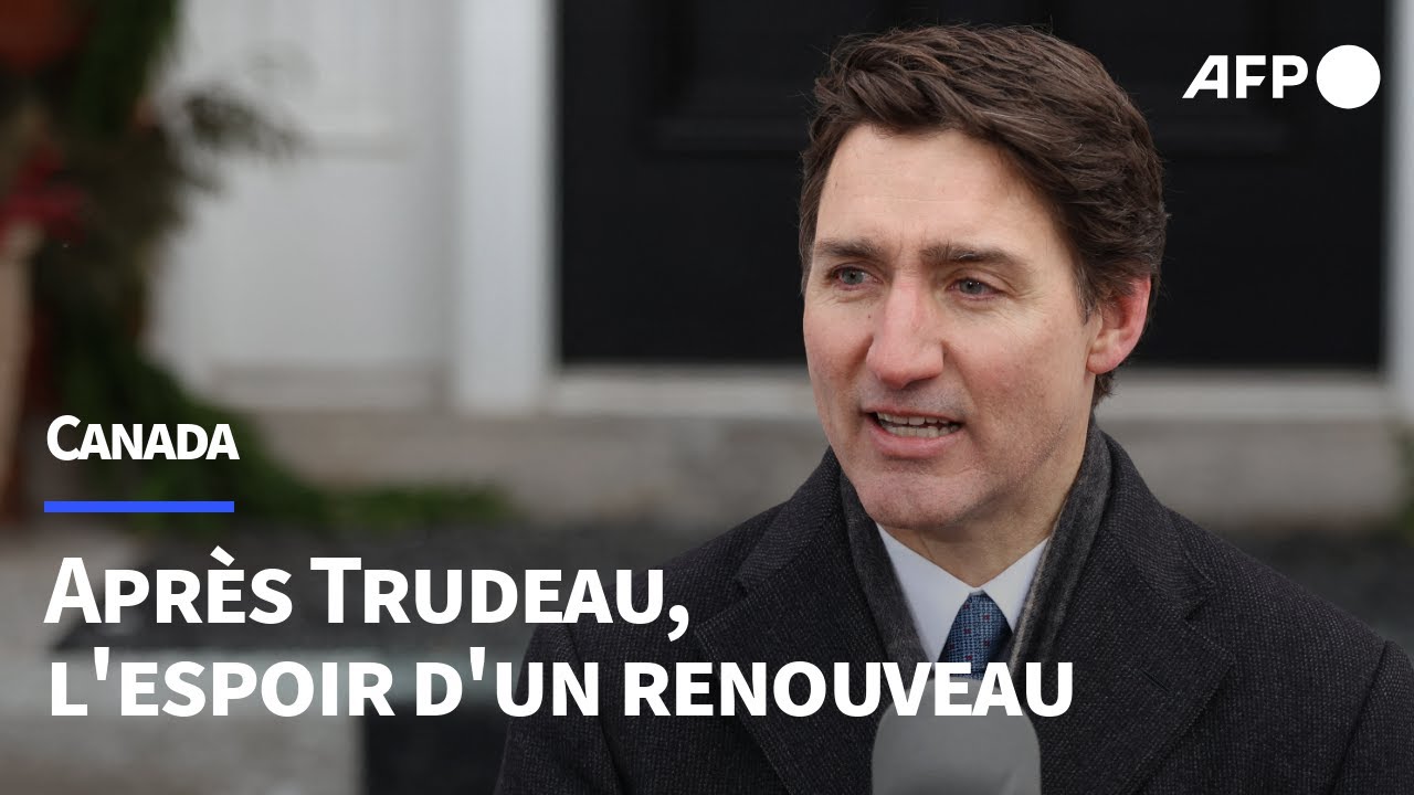 Canada: réactions à la démission de Justin Trudeau | AFP - YouTube