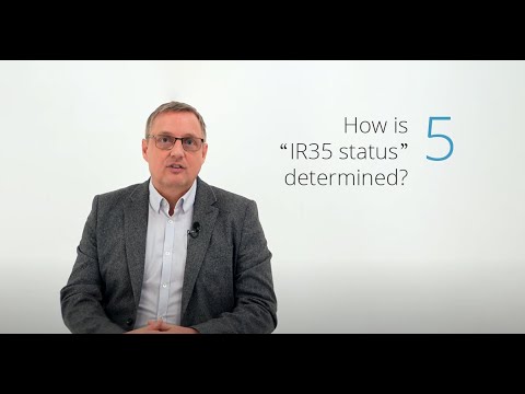 How is "IR35 status" determined? - YouTube