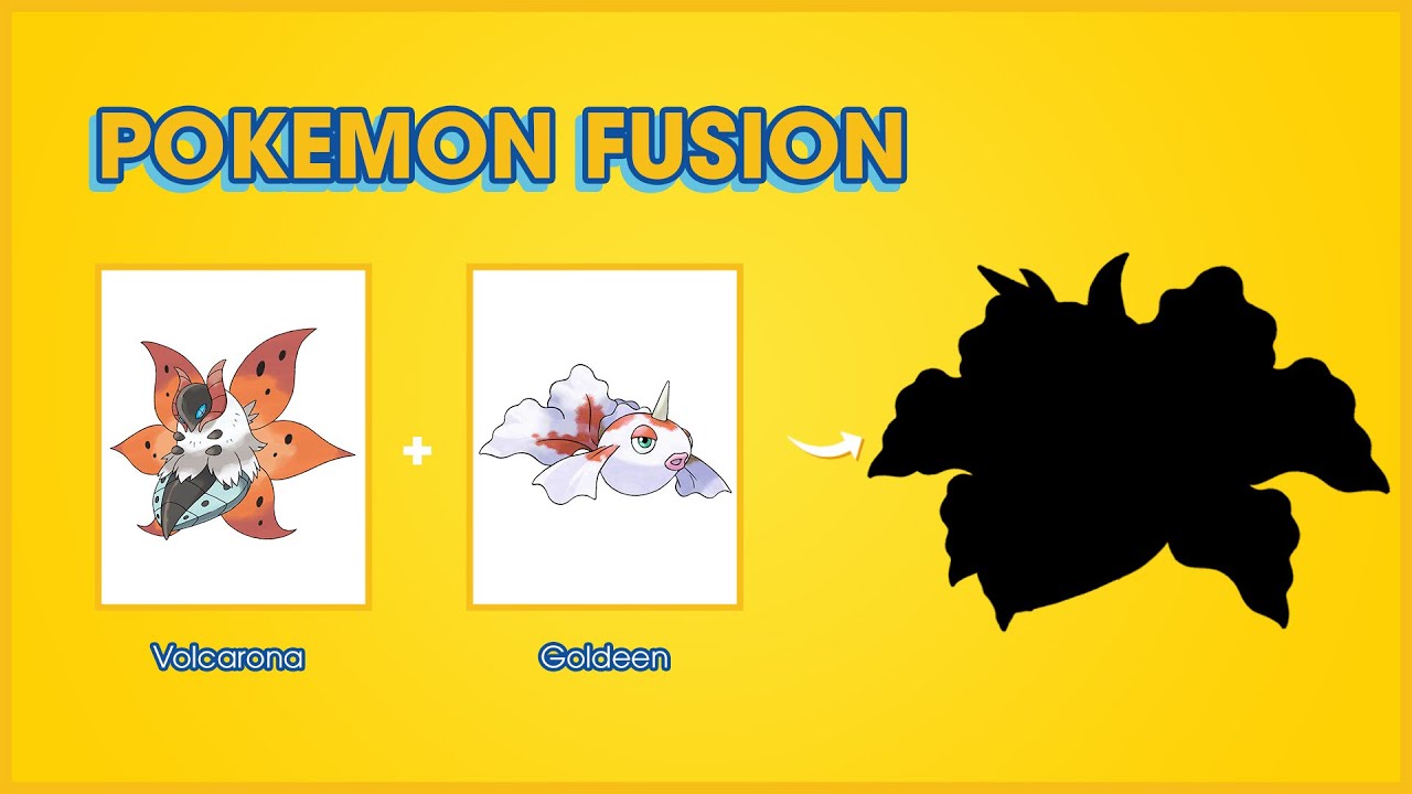 Pokemon Fusion | Volcarona + Goldeen | pokemon infinite fusion - YouTube
