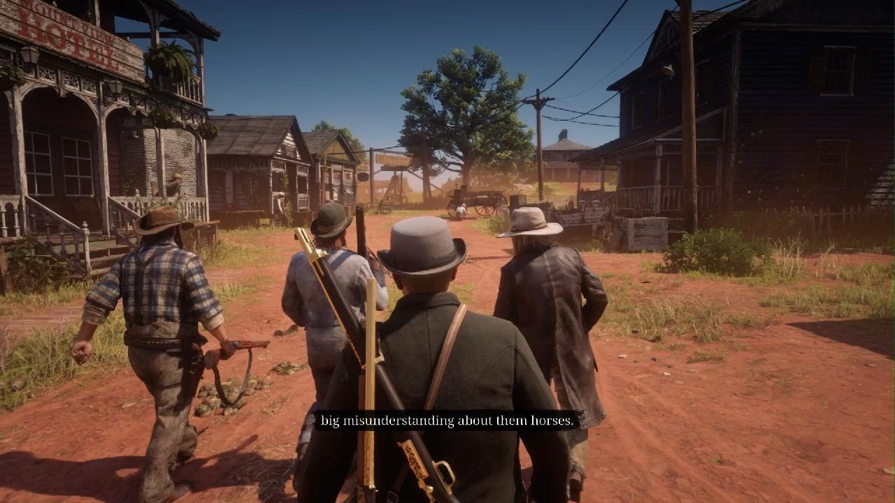 Red Dead Redemption 2 Sean's Death PS5 GAMEPLAY - YouTube