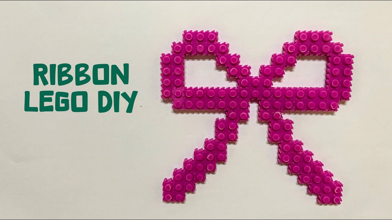 How to make Ribbon Lego DIY | Ribbon Lego DIY | Lego DIY - YouTube