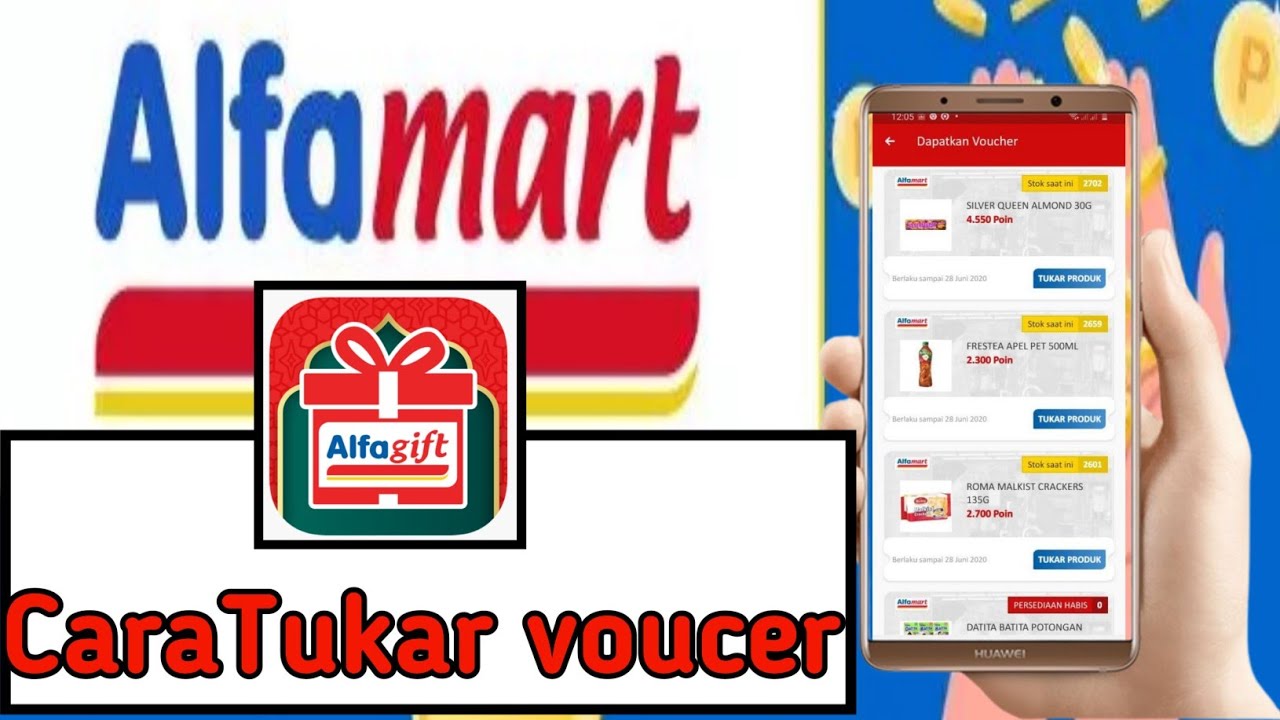 Cara menggunakan voucher alfamart di alfagift dengan mudah - YouTube