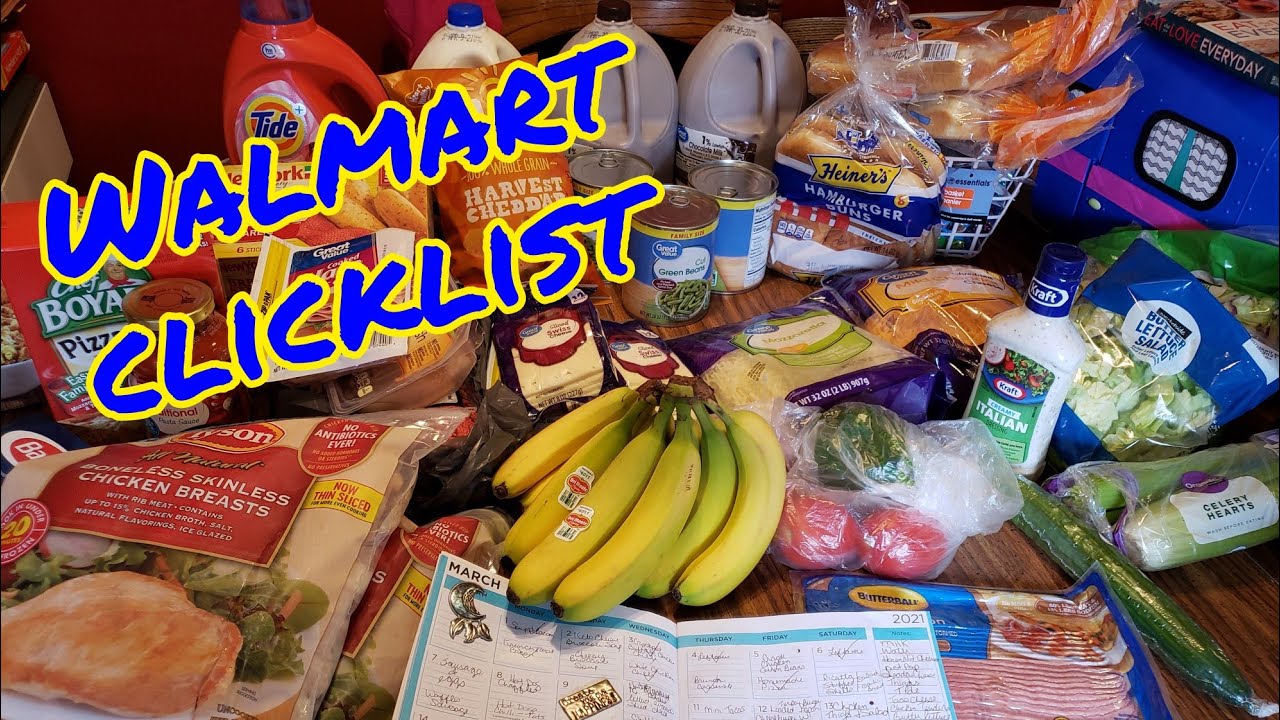 GROCERY HAUL WITH WEEKLY MENU March 23, 2021 - YouTube