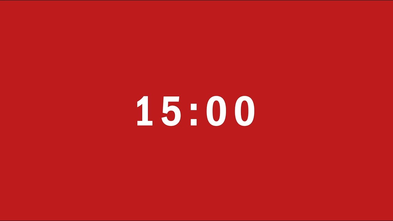 Timer 15 Menit - YouTube