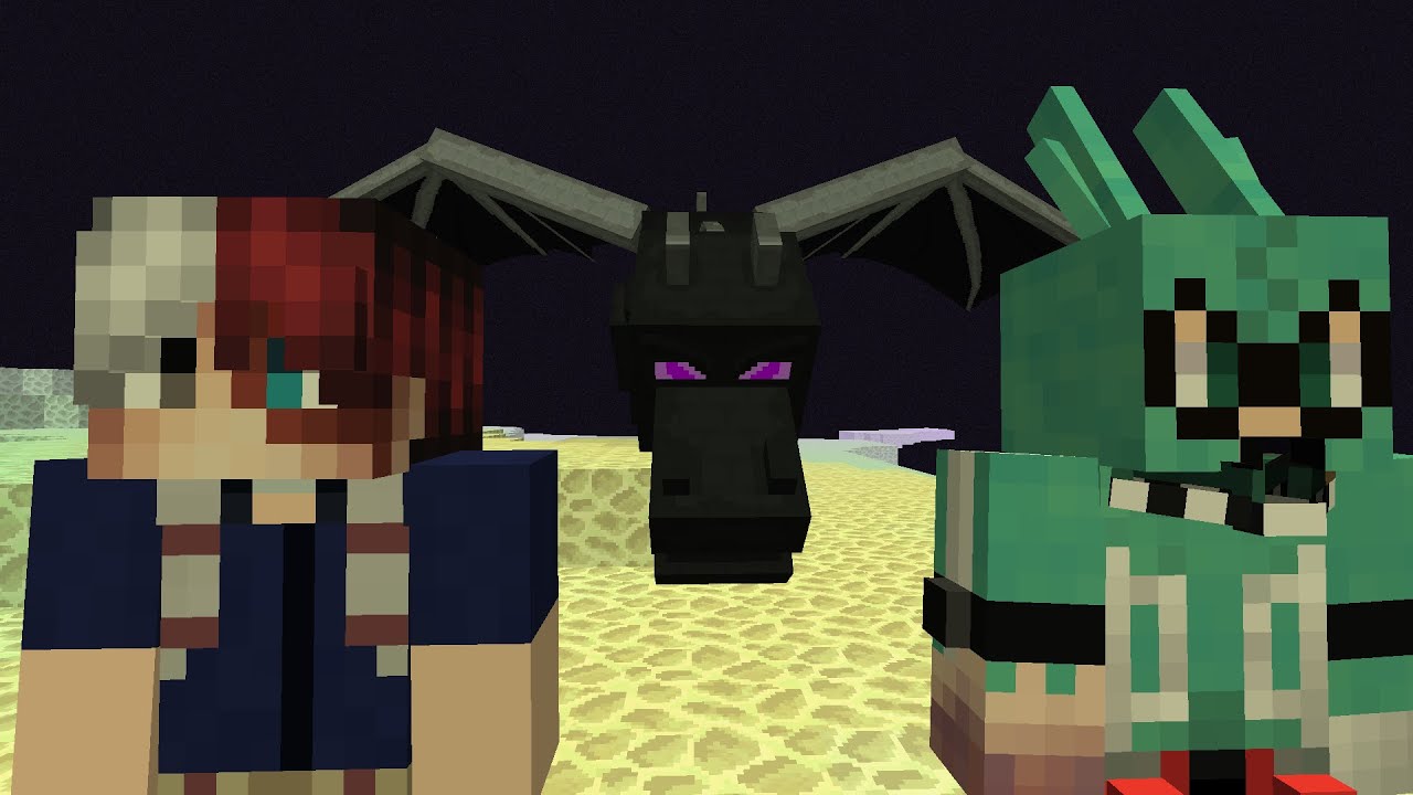 Minecraft SuperHero Anime Mod | Minecraft My Hero Academia mod review ...