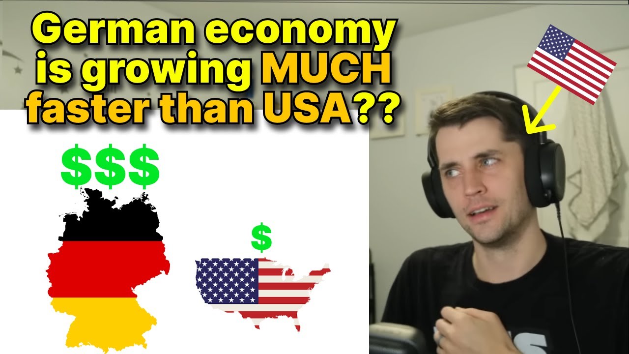 American reacts to German vs USA Economy - YouTube