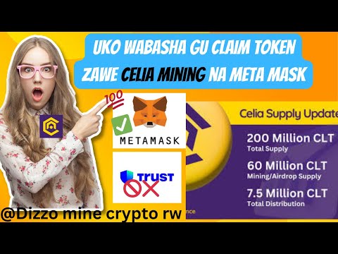 Dore Uko wabasha Gu claiming token zawe Bitarenze 29/11/2024 Celia mining app #dore #nigute #celia