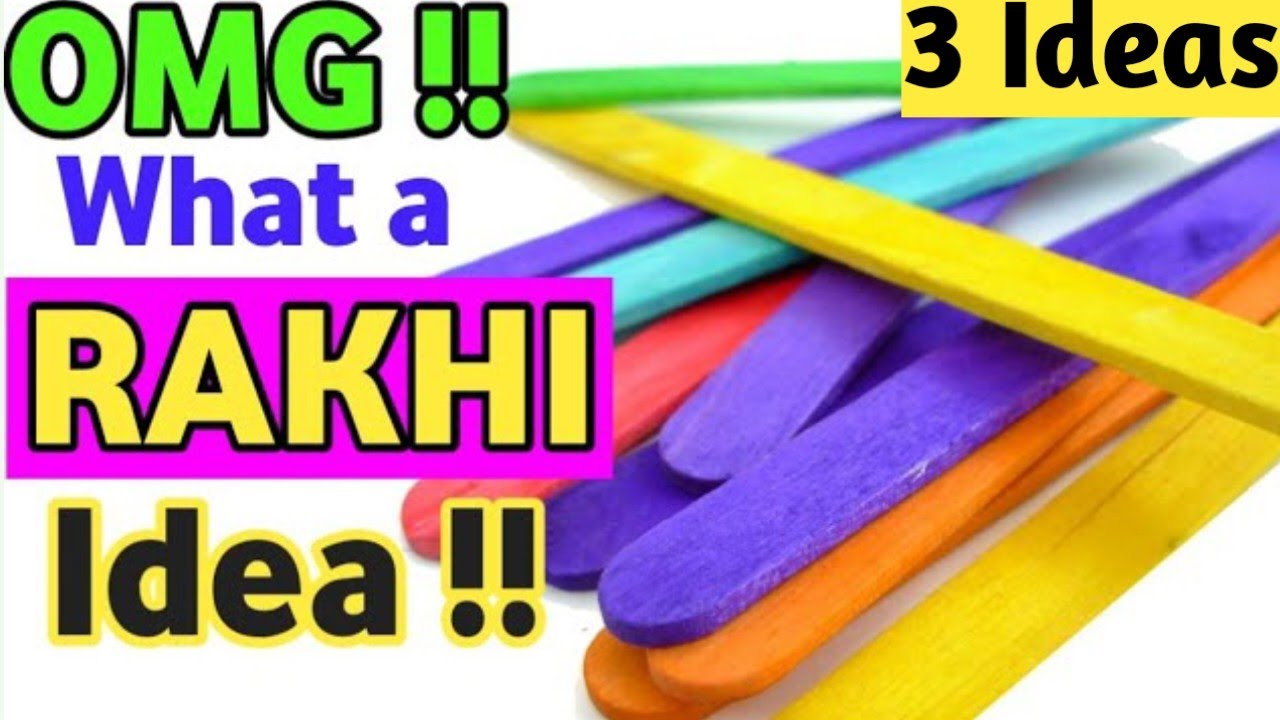 DIY Rakhi making at home | How to make rakhi at home | Easy Rakhi ...