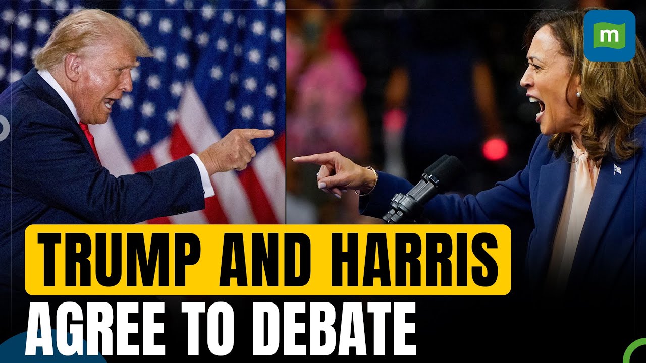 US Elections: Donald Trump & Kamala Harris Agree To Face-Off On ...