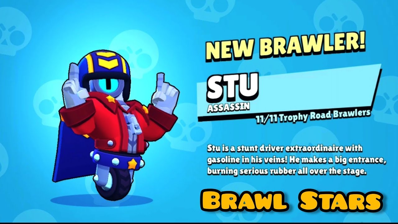 COLLECT UNLOCK: STU | NEW BRAWLER! STU | Brawl Stars - YouTube