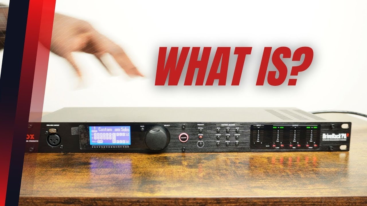 How to use dbx DriveRack PA2 - Part 1: Overview - YouTube