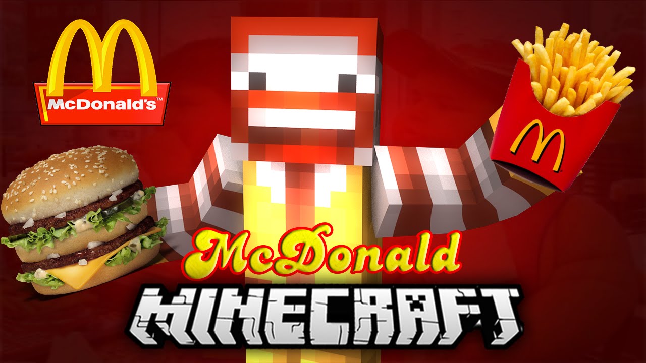McDONALD W MINECRAFT?! - YouTube
