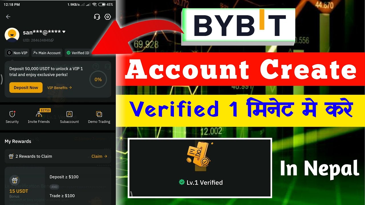 How To Create Bybit Account Fully Verified In Nepal || Verified Bybit ...