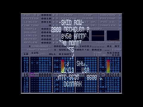 Homicide - Dream Off│Skid Row - Pinball Fantasies Cracktro [Amiga Cracktro Music]