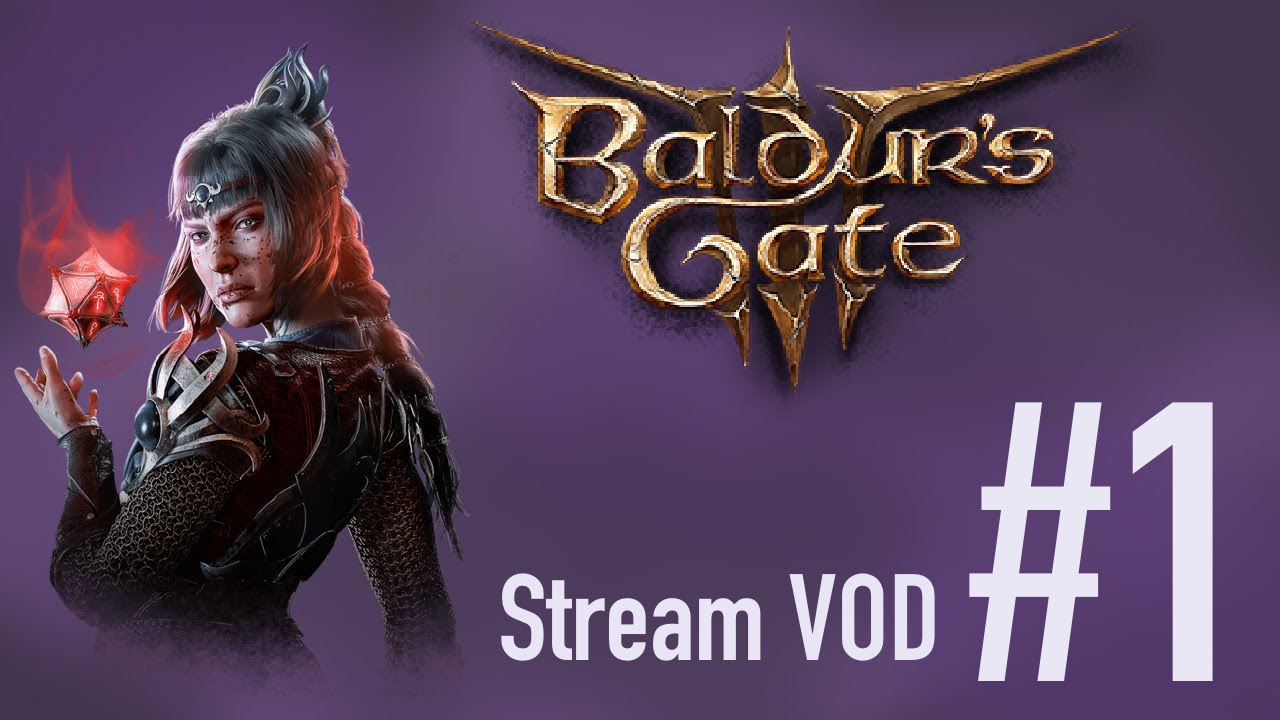 Baldurs Gate 3 | Shadowheart Origin // VOD #1 - YouTube