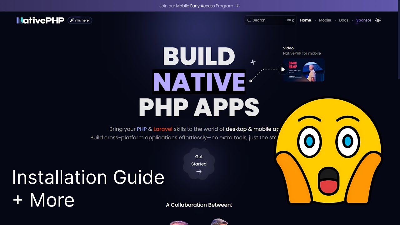You can now develop applications with PHP | NativePHP Intro Guide - YouTube