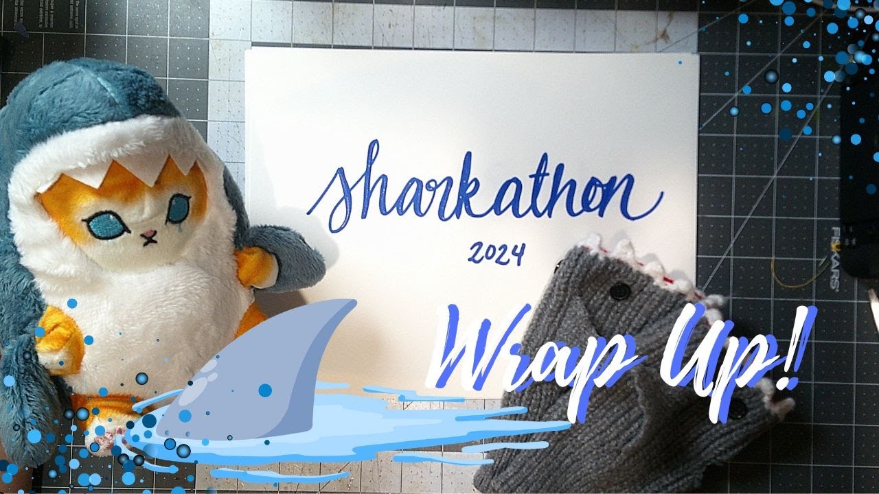 Sharkathon 2024 Wrap Up | Paginator Reads & Journals - YouTube