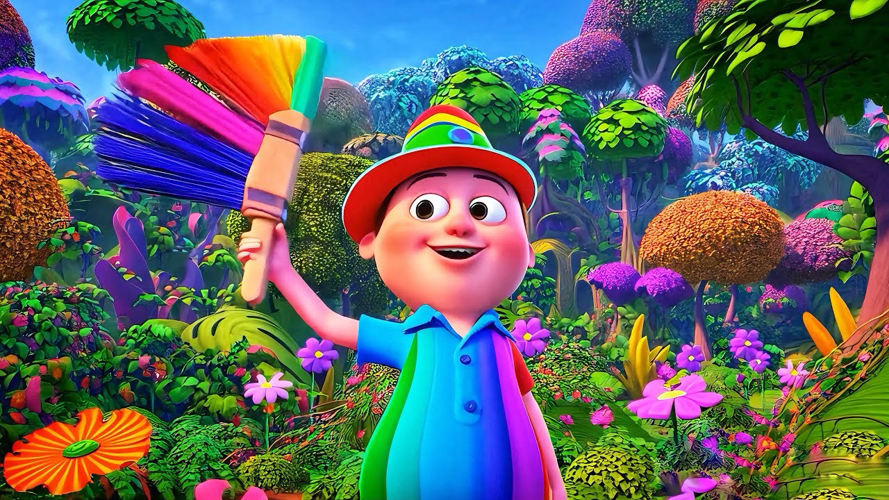 Captain Crayon | Fun Animated Rhymes for Kids | CoComelon Nursery ...