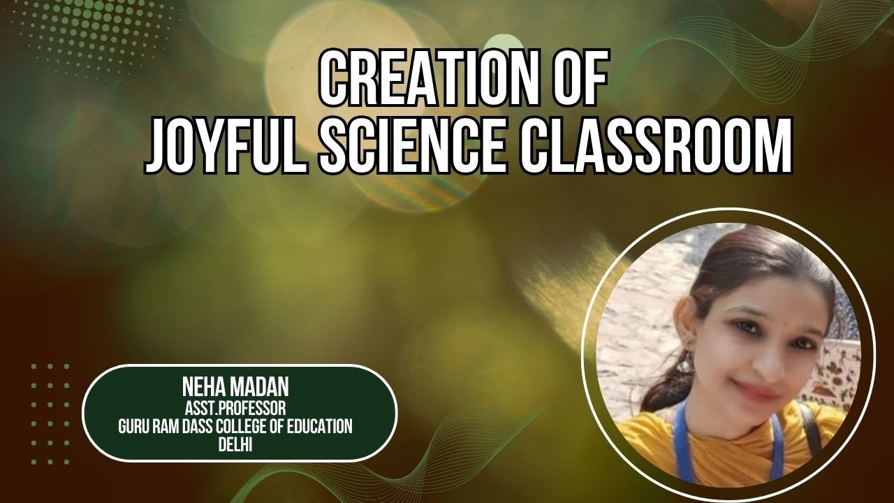 Creation of Joyful Science Classroom - YouTube