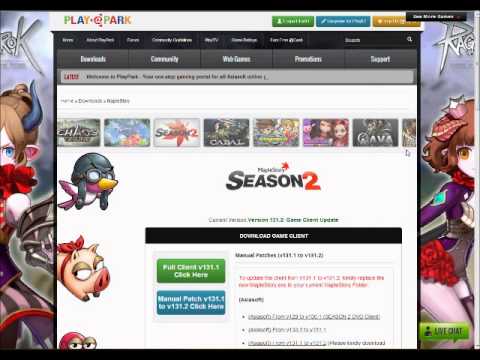 Maplestory:How to download maplesea in 2013 - YouTube