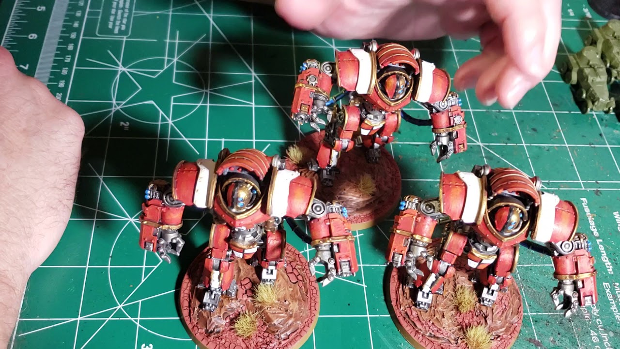 Update: Warhammer 40k Mechanicum Domitar Battle Automata Maniple - YouTube
