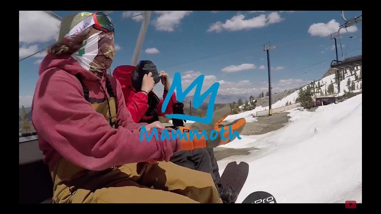 Fyve - A Day In Mammoth Mountain - May 2018 - Snowboarding - YouTube