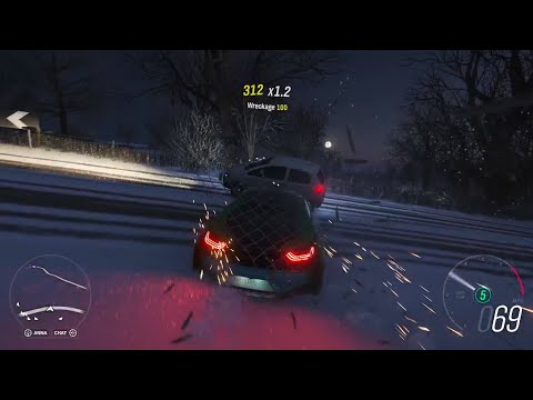 Insane Crash In Forza Horizon 4 - YouTube