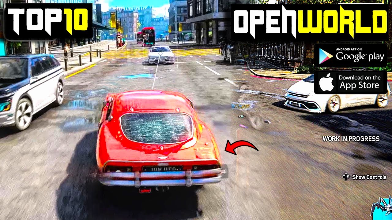 10 High Graphics OPEN WORLD Games For Android | High Graphics Open ...