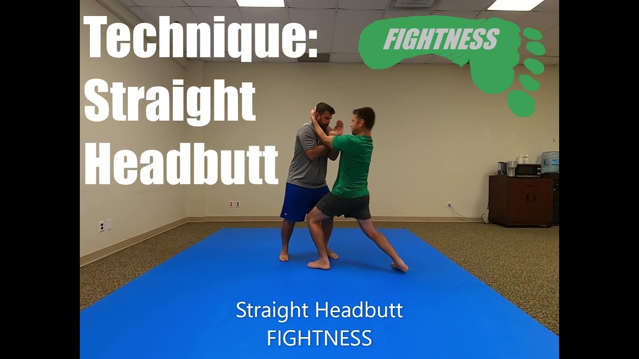 Straight Headbutt - Technique - Fightness MMA - YouTube