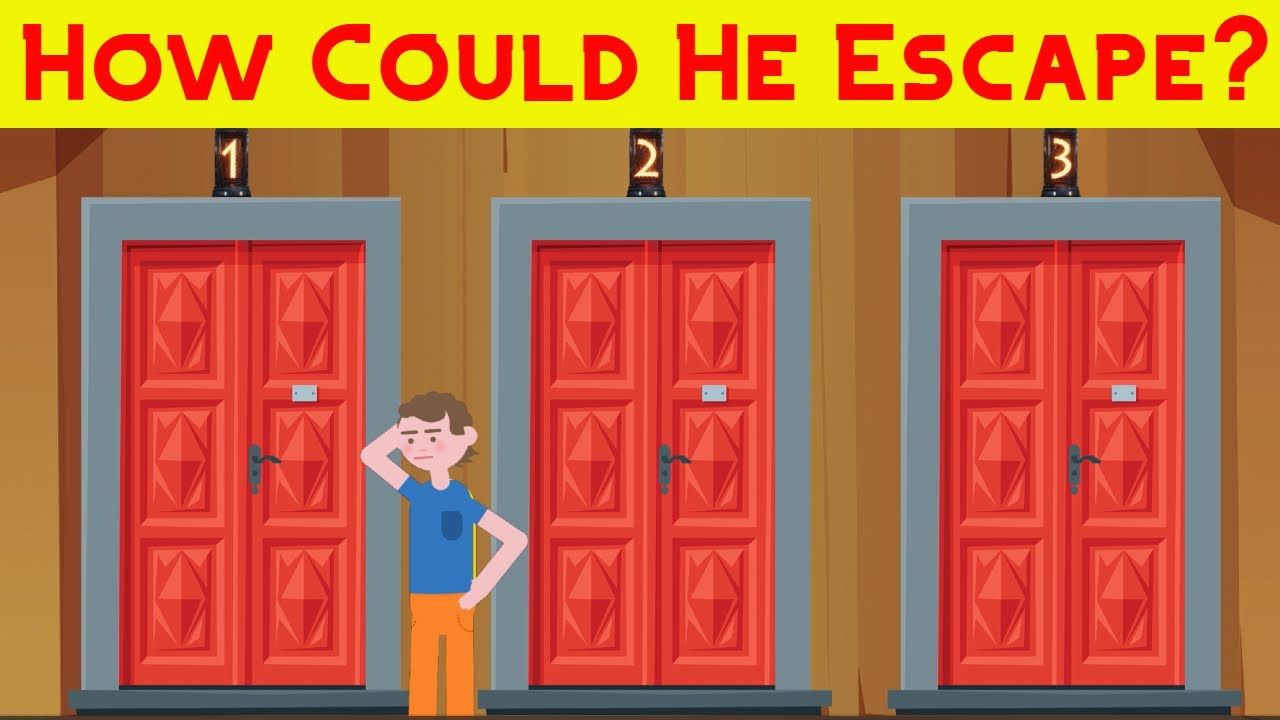 Riddles To Check If You Can Escape From Dangers | Guess The Door - YouTube