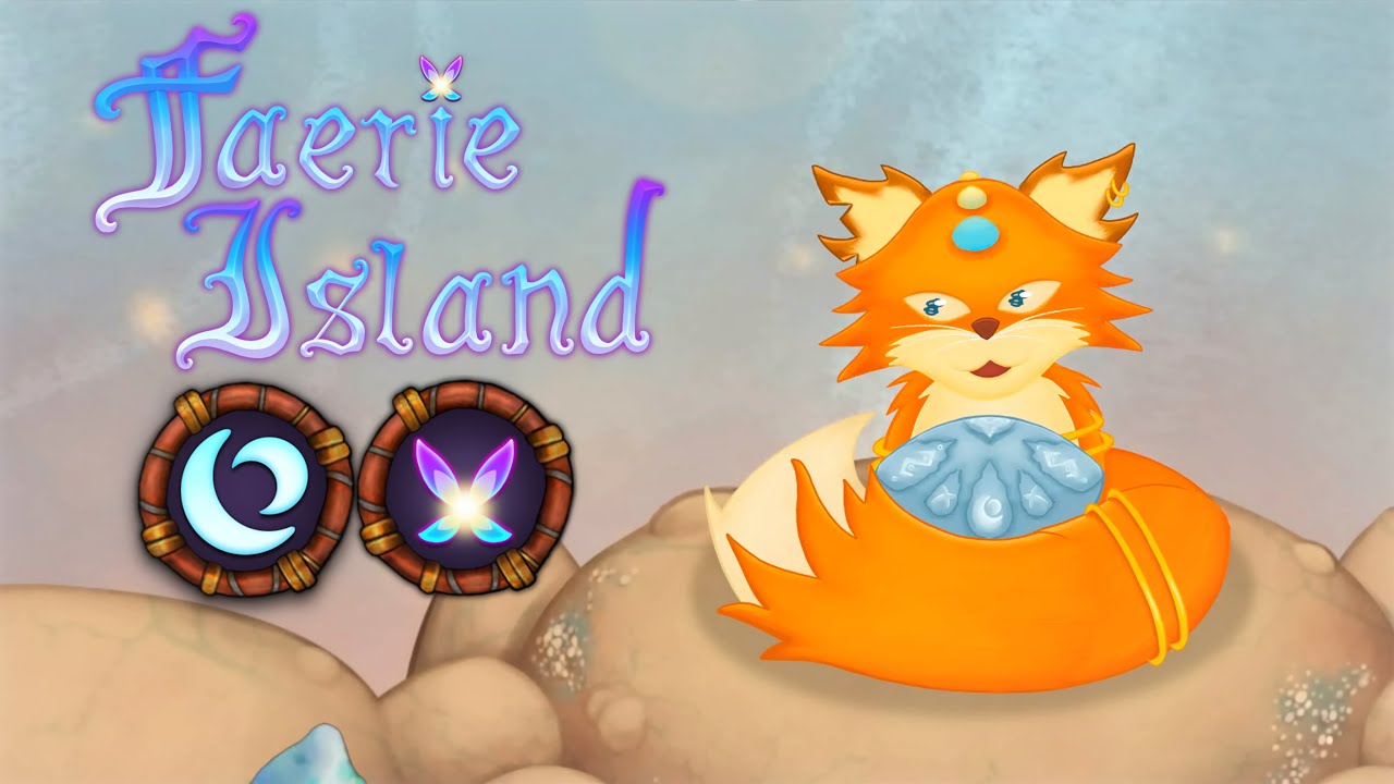 Faerie island mythical (animated) - my singing monsters - YouTube