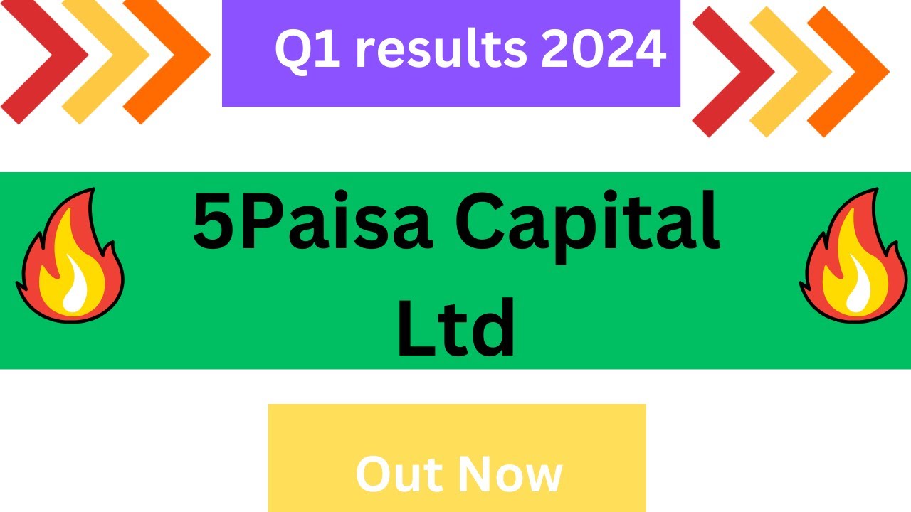 5Paisa Capital q1 results 2024 | 5Paisa Capital news | #stockmarketnews #5paisacapital - YouTube