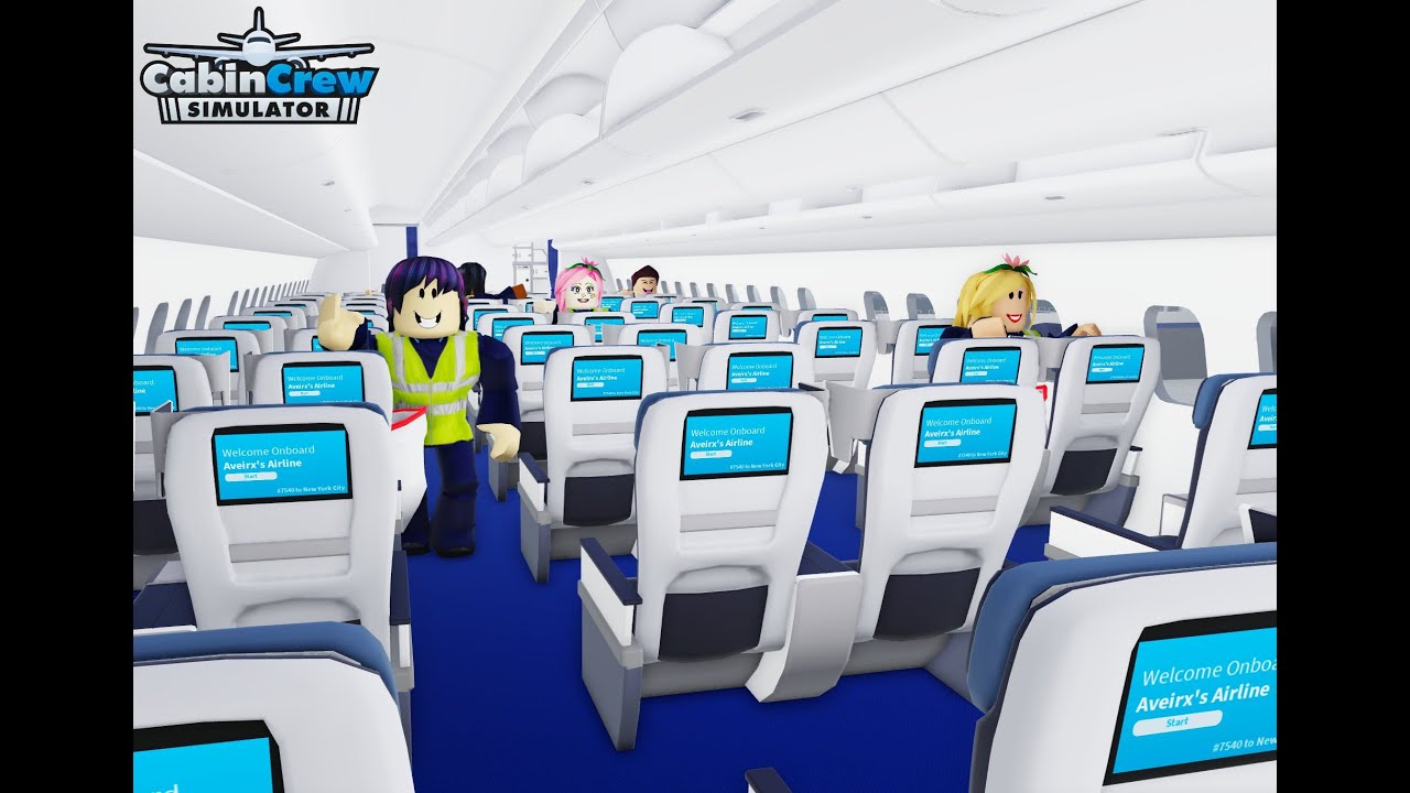 Roblox Cabin Crew Simulator Flight Stream - YouTube