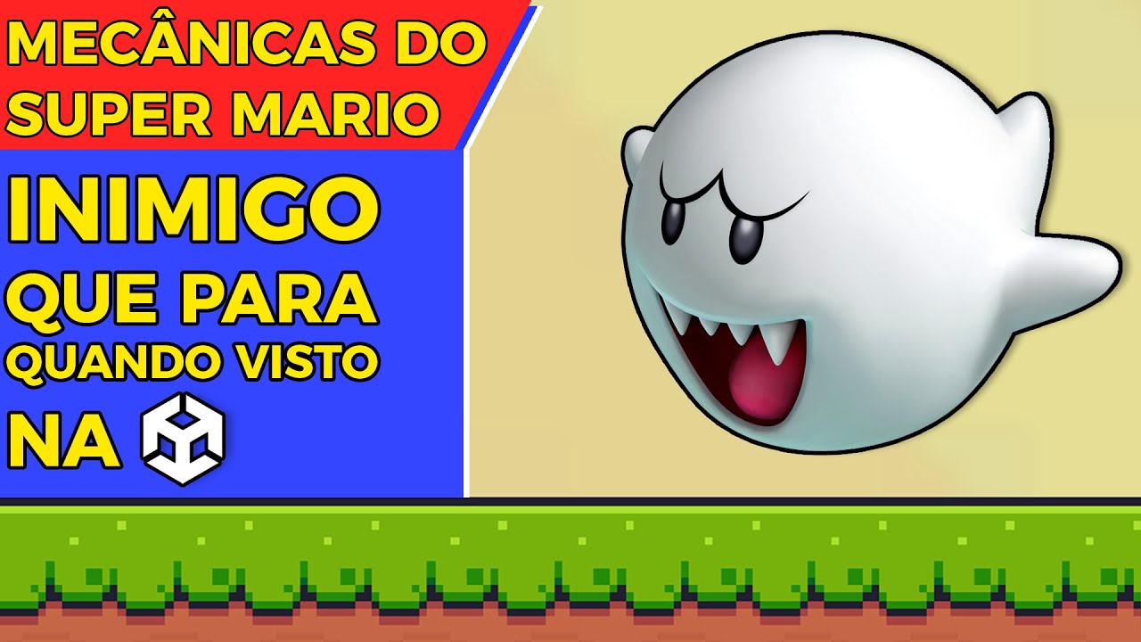 INIMIGO que PARA ao ser VISTO (O Fantasma Boo) | Mecânicas do Super ...