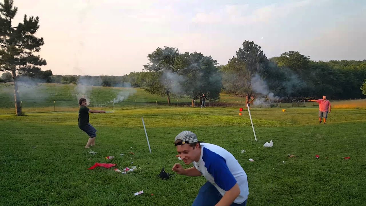 Roman Candle Wars Round 1 - YouTube