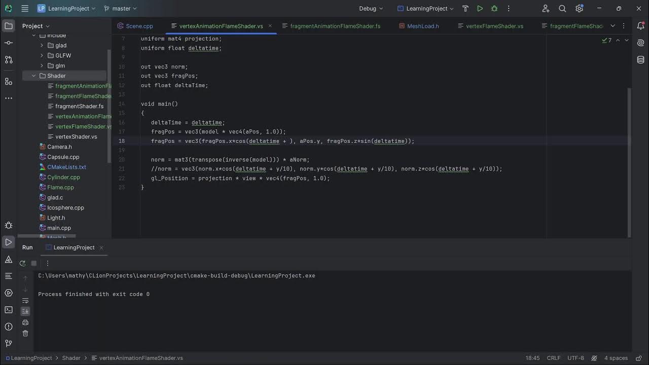 FR/EN - Pretit projet OpenGL en cpp - YouTube